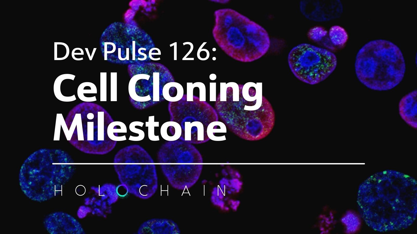 Cell Cloning Milestone - Holochain Blog
